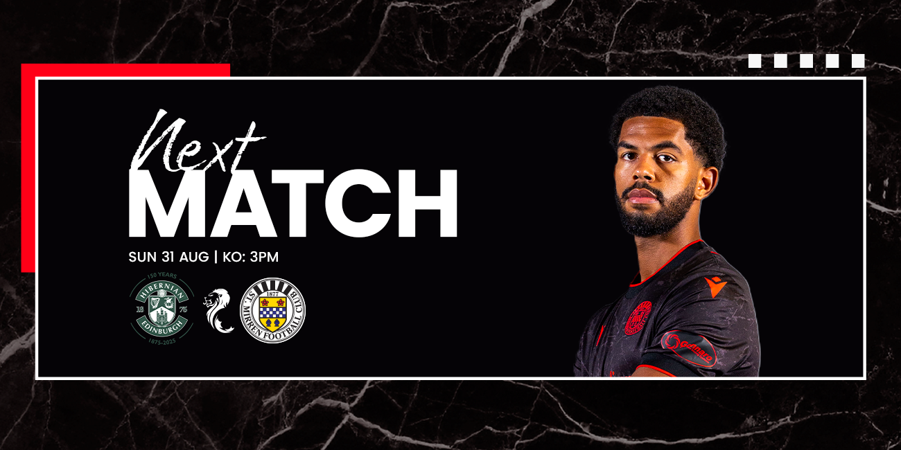 Up Next: Hibernian v St Mirren (31st Aug)